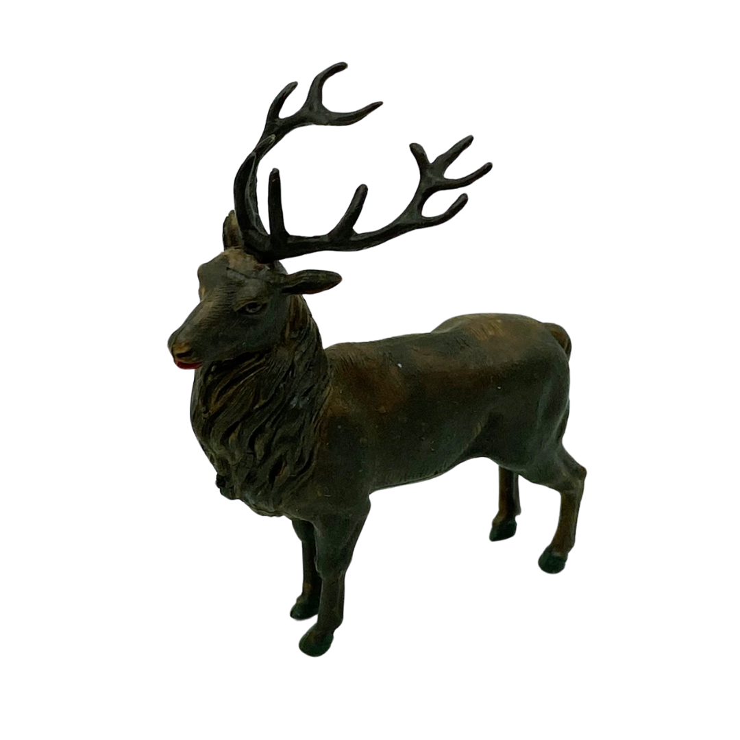 Vintage Britains 1971 Red Deer Stag animal figure made in England 779 ...