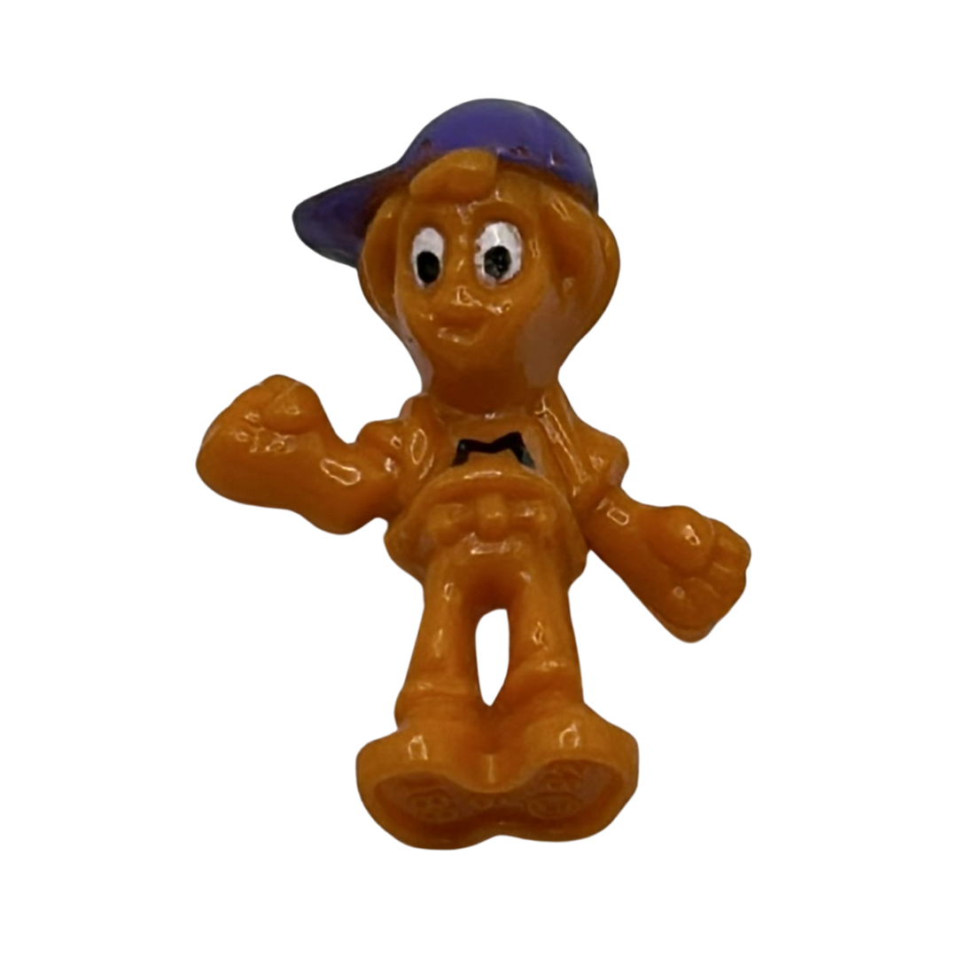 Mighty Max vintage toy orange figure with blue cap 2433 – Lexi's Toy Loft